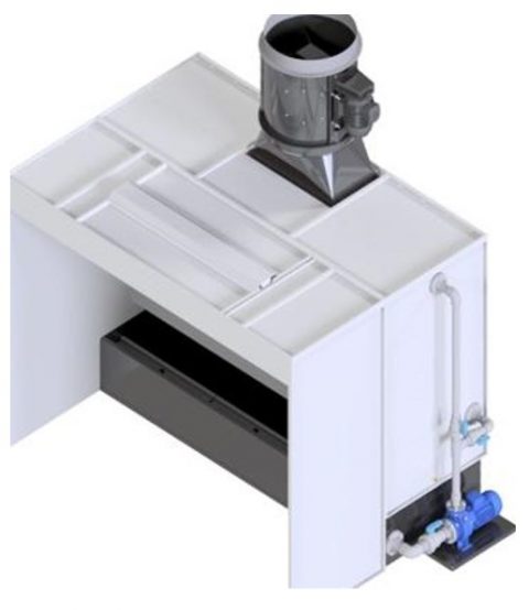 Water Wash Spray Booth - AWR Plant